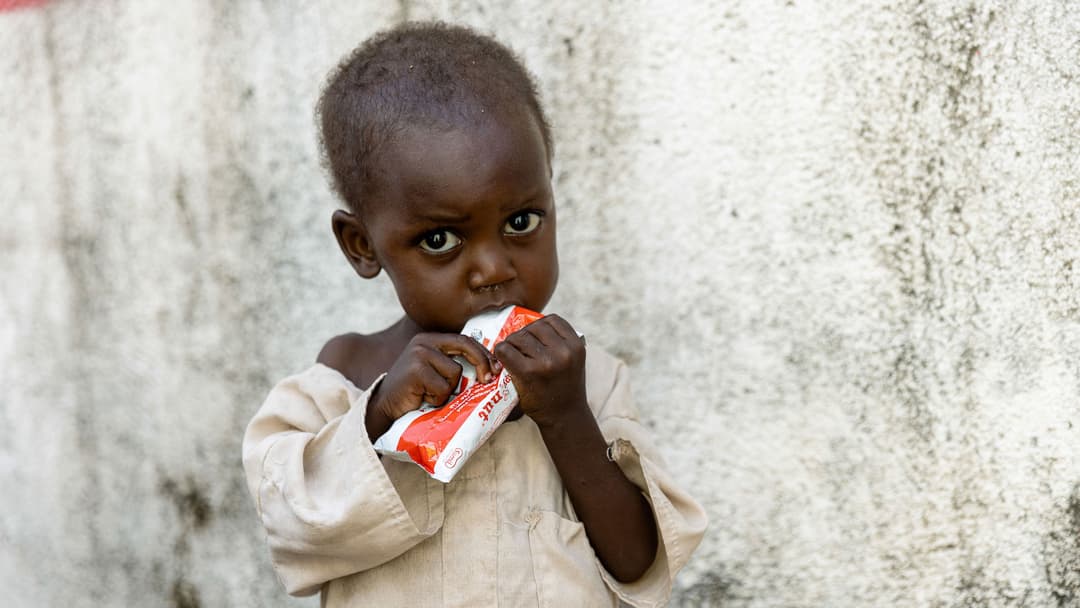 UNICEF Global Malnutrition Crisis: Together, with one simple solution ...